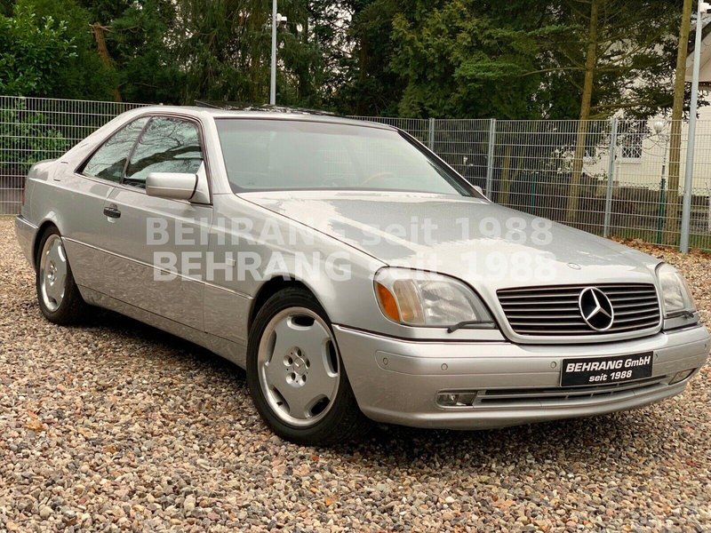 Mercedes-Benz S 600 S600 Coupé V12 MODELL-1998 *EXKLUSIVE*ALCANTARA ...